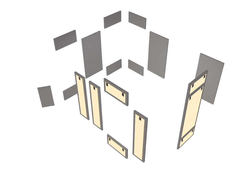 Audimute: Acoustic Package - MDL 102126 – WhisperRoom, Inc.