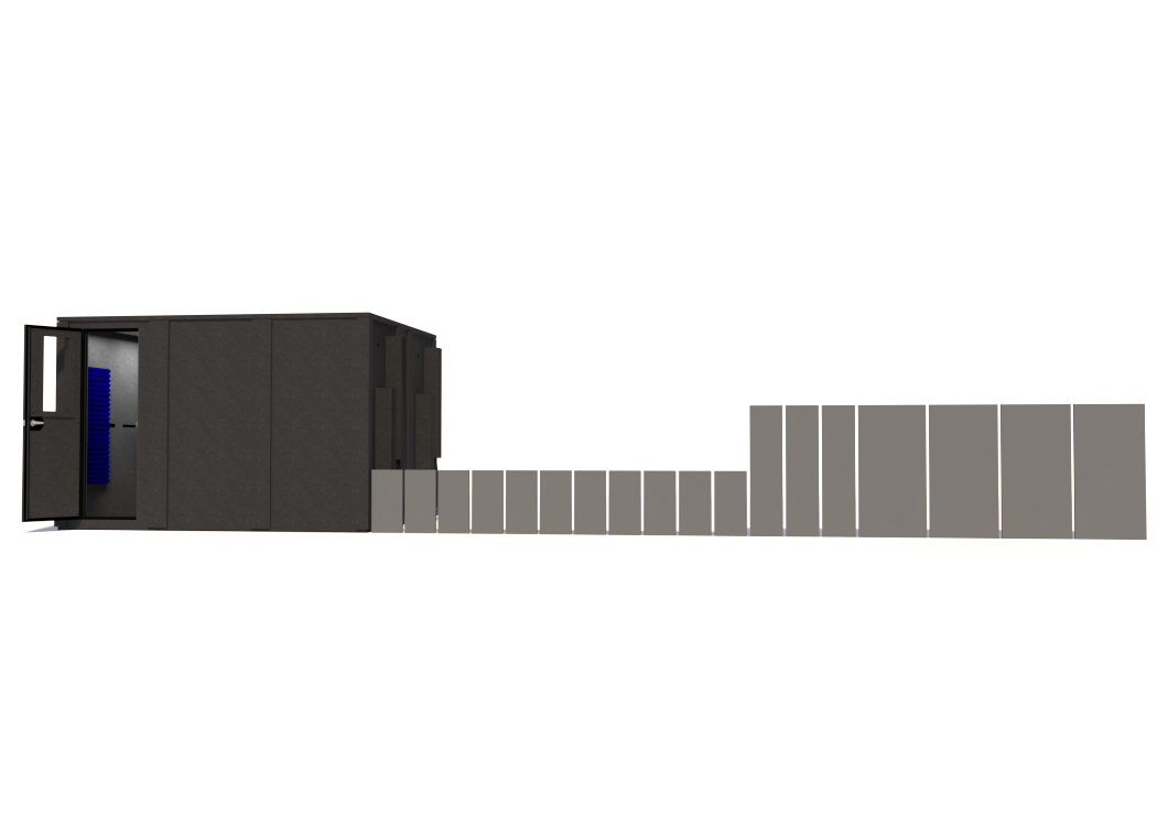 Audimute: Acoustic Package - MDL 102126 – WhisperRoom, Inc.