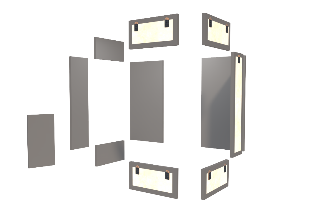 Audimute: Acoustic Package - MDL 6084 – WhisperRoom, Inc.