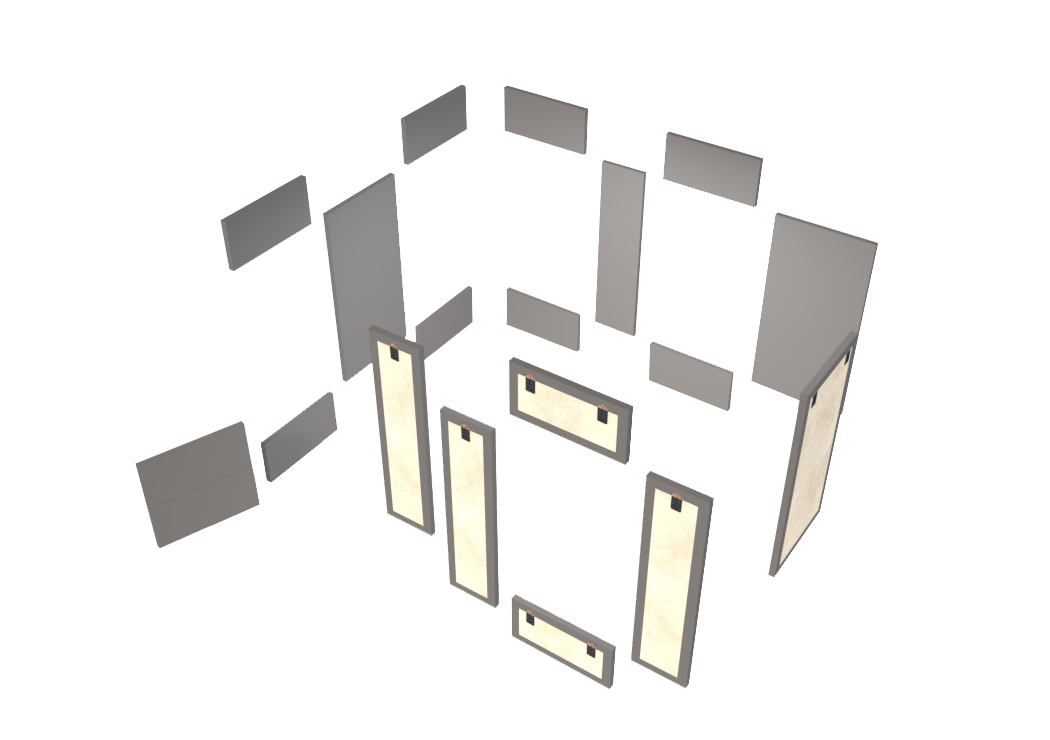 Audimute: Acoustic Package - MDL 96120 – WhisperRoom, Inc.